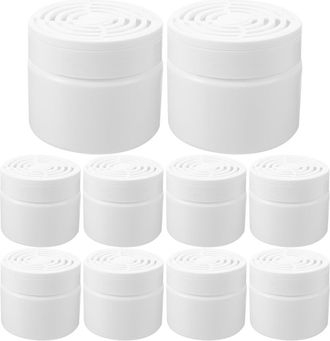 BESTOYARD Leere Deodorantbox Aus Kunststoff 150ml Hohler Lufterfrischerbeh&auml;lter Geruchsentfernende Raumduftbox F&uuml;r Schlafzimmer Und Badezimmer Nachf&uuml;llbare Arom