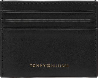 Tommy Hilfiger Kreditkartenetui Tommy Hilfiger Th Seasonal Cc Holder AM0AM14789 Schwarz