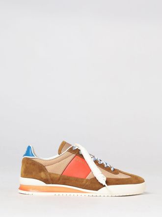 Paul Smith Low-Top-Sneaker von aus Leder und Nylon mit zweifarbigem Design und laminiertem Logo