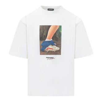 Dsquared2 Herren, Oberteile, Wei&szlig;, XLGr&ouml;&szlig;e