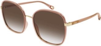 Chlo&eacute; unisex, Accessoires, Rose, Taille: ONE Size Franky Lunettes de soleil