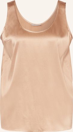 (The Mercer) N.Y. (The Mercer) N.Y. Satintop Aus Seide beige