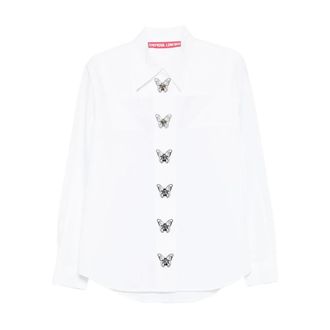 Chopova Lowena Damen, Blusen & Hemden, Wei&szlig;, MGr&ouml;&szlig;e