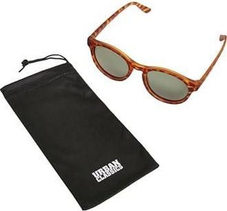 Urban Classics Sunglasses Sunrise UC, Lunettes de Soleil Mixte, Marron Leo/Vert, Taille Unique
