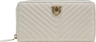 Pinko Portemonnaie RYDER ZIP AROUND SHEEP NAPPA CHEVRON 100250 A0GK