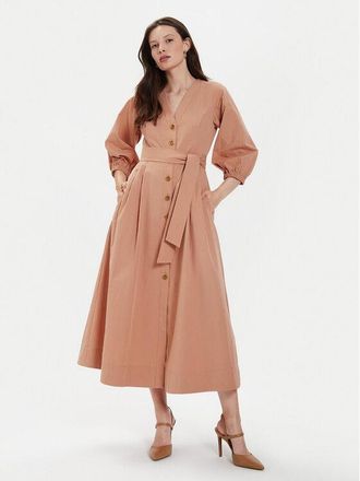 Twin-Set Hemdkleid 241TT2051 Orange Loose Fit