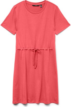 Vero Moda Vmluna Ss Short String Dress JRS Noos