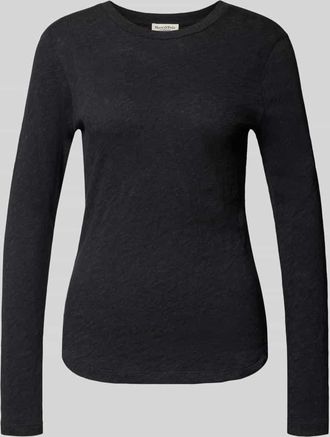 Marc O'Polo Regular Fit Langarmshirt aus reiner Baumwolle