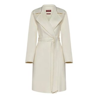 Max Mara G&uuml;rtelmantel - - Coats - Damen - Beige - L