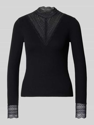 Only Slim Fit Langarmshirt aus Viskose-Mix Modell TILDE