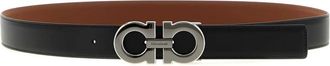 Ferragamo Homme, Accessoires, Multicolore, Taille: 115 CM Ceinture R&eacute;versible en Cuir Lisse