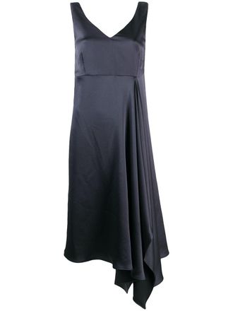 P.A.R.O.S.H. Drapiertes Kleid - Schwarz