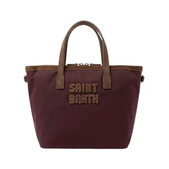 MC2 Saint Barth City Bag Mid Wax - Femme - Sacs - Brun - Taille: ONE Size