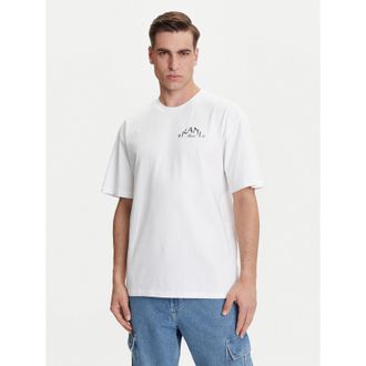 Karl Kani T-Shirt Palm Print PD00005330 Wei&szlig; Relaxed Fit