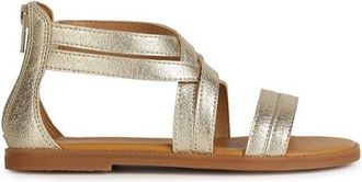 Geox Femme J Sandal Karly Girl, Platine, 37 EU