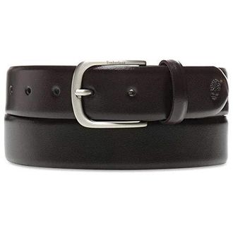 Timberland Ceinture en Cuir Classique 35 mm Sac, Cacao, M Homme