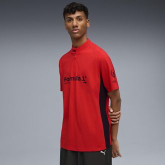 Puma Polo classique F1 75 yrs Homme, V&ecirc;tements, Rouge, XXL