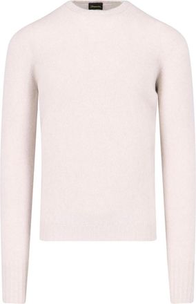 Drumohr Rundhalspullover - Weiß