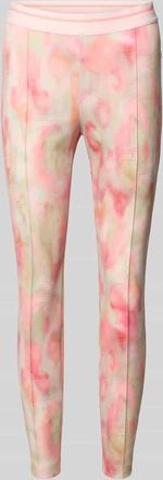 Marc Cain Leggings mit L&auml;ngsn&auml;hten und elastischem Bund