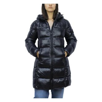 Save The Duck Piumino Glossy - - Coats - Damen - Schwarzk - L