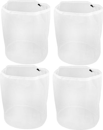 Soimiss 4 Stück Teiliges Wäschenetz aus Premium polyester mit Kordelzug Schützende Wäschebeutel für Waschmaschine Verschiedene für Unterwäsche Socken und Empf