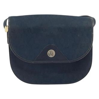 Dior Pre-owned Vintage Schultertasche mit Wabenmuster - - Pre-owned - Damen - Blau - ONE SIZE
