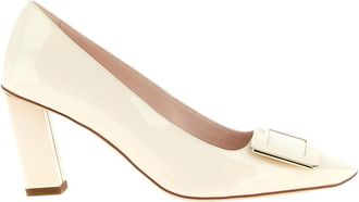 Roger Vivier Femme, Chaussures, Blanc, Taille: 37 1/2 EU Heels