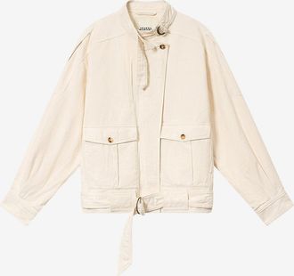Isabel Marant Veste Isalya - Femme - &Eacute;cru - Taille 34 - Isabel Marant