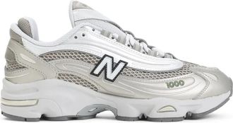 New Balance Low-Top Sneaker - Layered Design Sneakers With Cushioned Sole And Lo - Gr. 10_5 - in Silber - für Damen