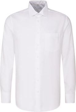 Seidensticker Chemise business homme Seidensticker - coupe classique - repassage facile - col Kent - manches longues - 100 % coton
