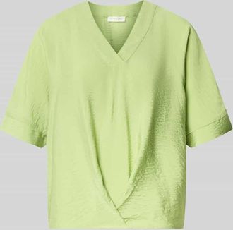 Christian Berg Blusenshirt mit V-Ausschnitt