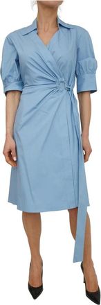 Pinko Pinko, Femme, Robes, Bleu, Taille: 44 FR Abito Azzurro