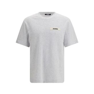 Jacquemus Gros Grain T-shirt - - Tops - Herren - Wei&szlig; - M