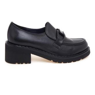 Calpierre Loafer mit Plateauabsatz - - Shoes - Damen - Schwarzk - 39 EU