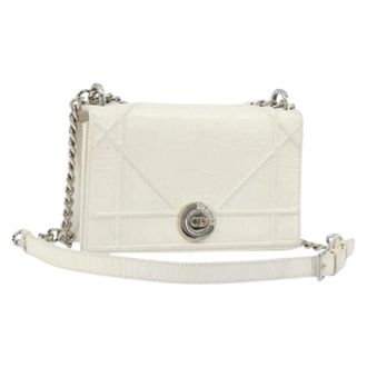 Dior Pre-owned Vintage Schultertasche - - Pre-owned - Damen - Wei&szlig; - ONE SIZE