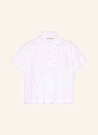 Dorothee Schumacher Dorothee Schumacher Picqu&eacute;-Poloshirt Sporty Romance weiss