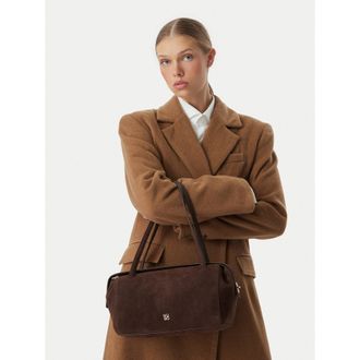HUGO BOSS Handtasche HUGO Meelo S 50570112 Dunkelbraun