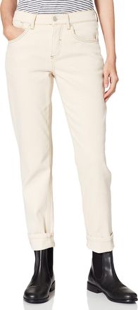 Comma CI Damen Hose Freizeithose, 8050 Ivory, 36 Lang