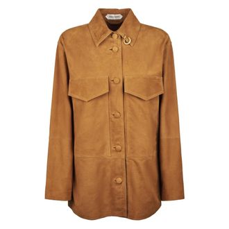 Alberta Ferretti Femme, Vestes, Brun, Taille: 38 FR Alberta Ferretti Vestes Brown