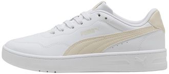 Puma Court Lally Damen Sneaker, Puma White Alpine Snow, 40.5 EU