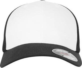 Flexfit Mixte Mesh Colored Front Blk/WHT/Blk L/XL Casquette, blk/WHT/blk, L-XL EU
