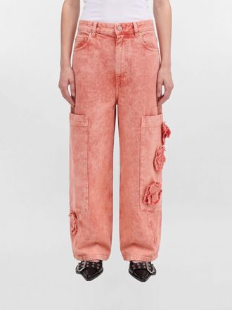 Ganni Jeans Femme couleur Rose