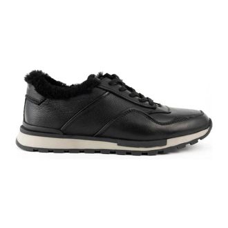 Sergio Moretti Schwarze Schn&uuml;r-Sneakers - - Shoes - Herren - Schwarzk - 43 EU