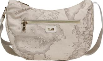 Alviero Martini 1A Classe Femme, Sacs, Beige, Taille: ONE Size Sac bandouli&egrave;re Soft Petals