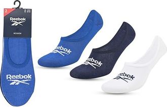 Reebok Chaussettes Invisibles Unisexes - Confortables Coton Respirant, Pour Sport Quotidien Fitness Loisir Marche Yoga, Lavables Discrètes, Sous Baskets, Lot