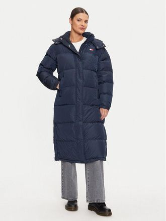 Tommy Jeans Daunenjacke Alaska DW0DW18860 Dunkelblau Regular Fit