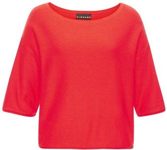 Elbsand 3/4-Arm-Shirt mit U-Boot Ausschnitt, Loungewear