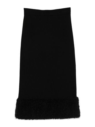 Moschino Jupe Midi - Noir
