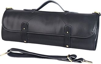 Generic Kochmesser-Rolltasche Multifunktions-Werkzeug-Rolltasche Leder-Messer-Tragetasche mit 10 Taschen f&uuml;r K&uuml;che Reisen Camping