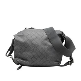 Bottega Veneta Pre-owned Nylon Shoulder Bag - - Pre-owned - Damen - Grau - ONE SIZE